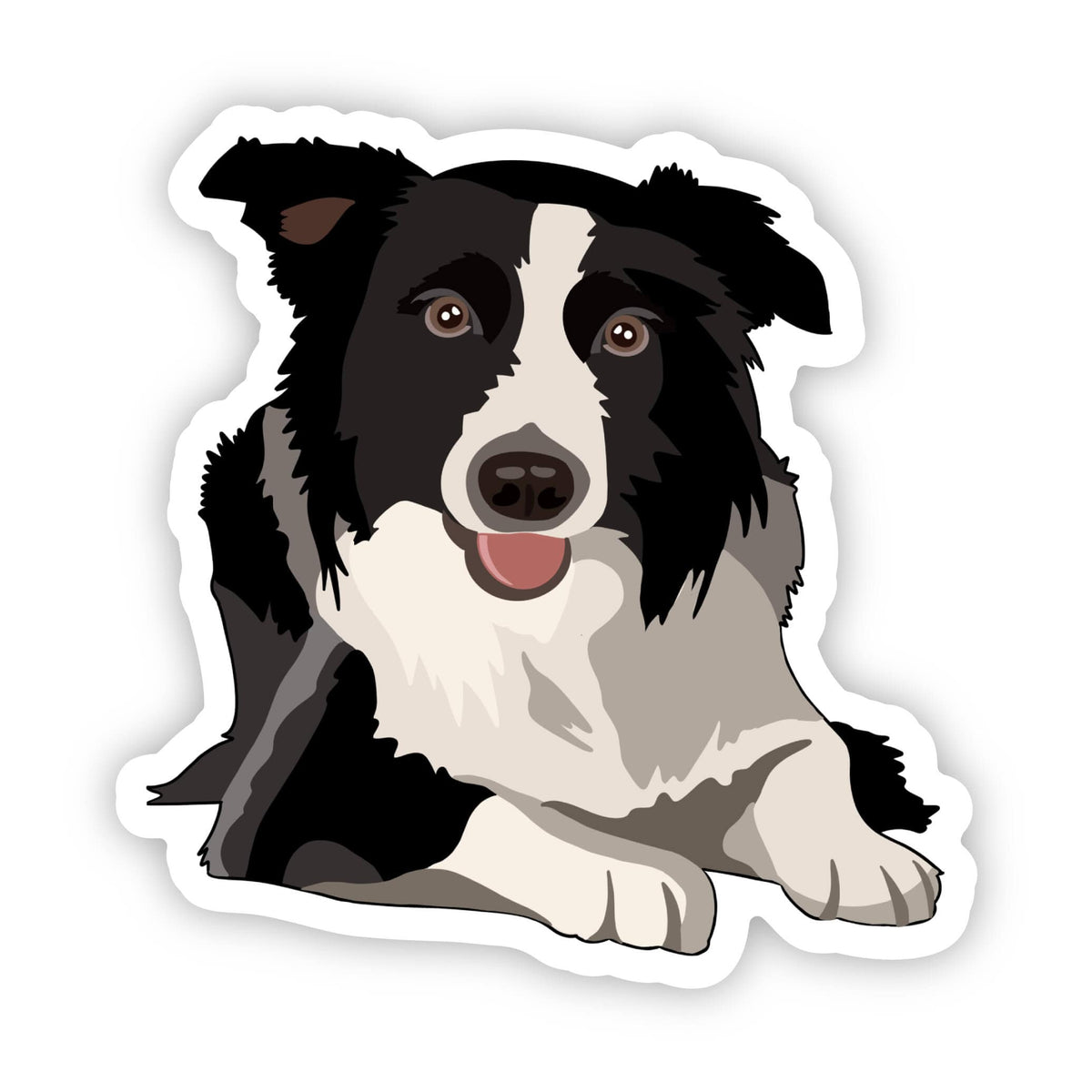 Border Collie Sticker – Big Moods