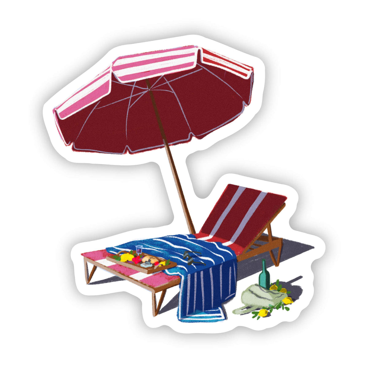 Beach Picnic Sticker – Big Moods