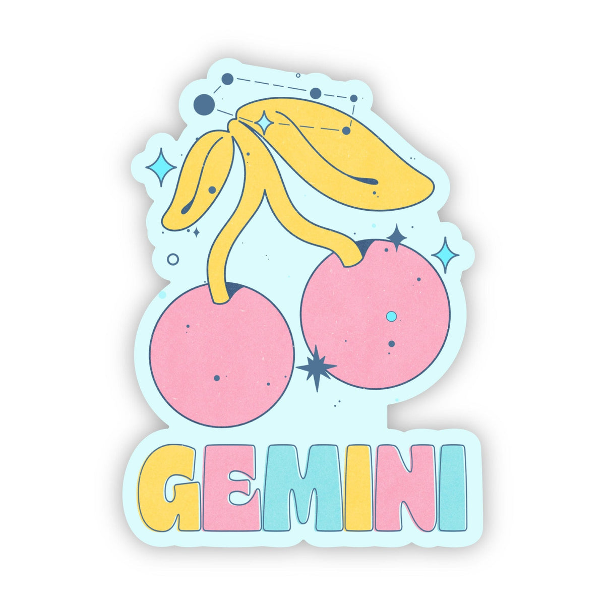 Gemini Astrology Sign Sticker – Big Moods