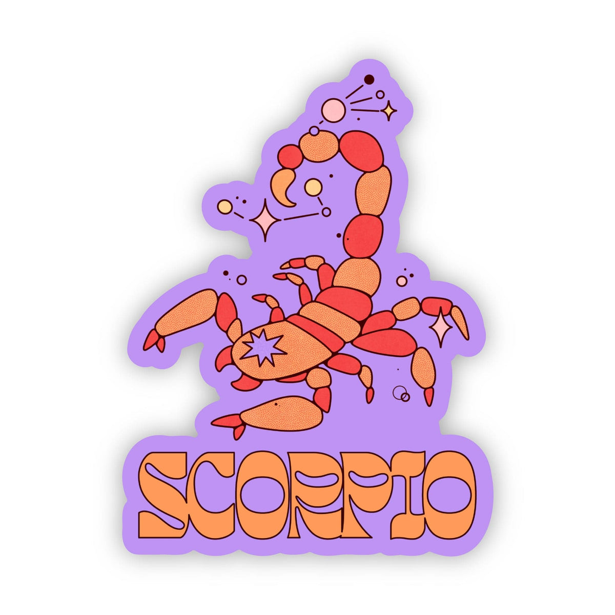 Scorpio Astrology Sign Sticker – Big Moods