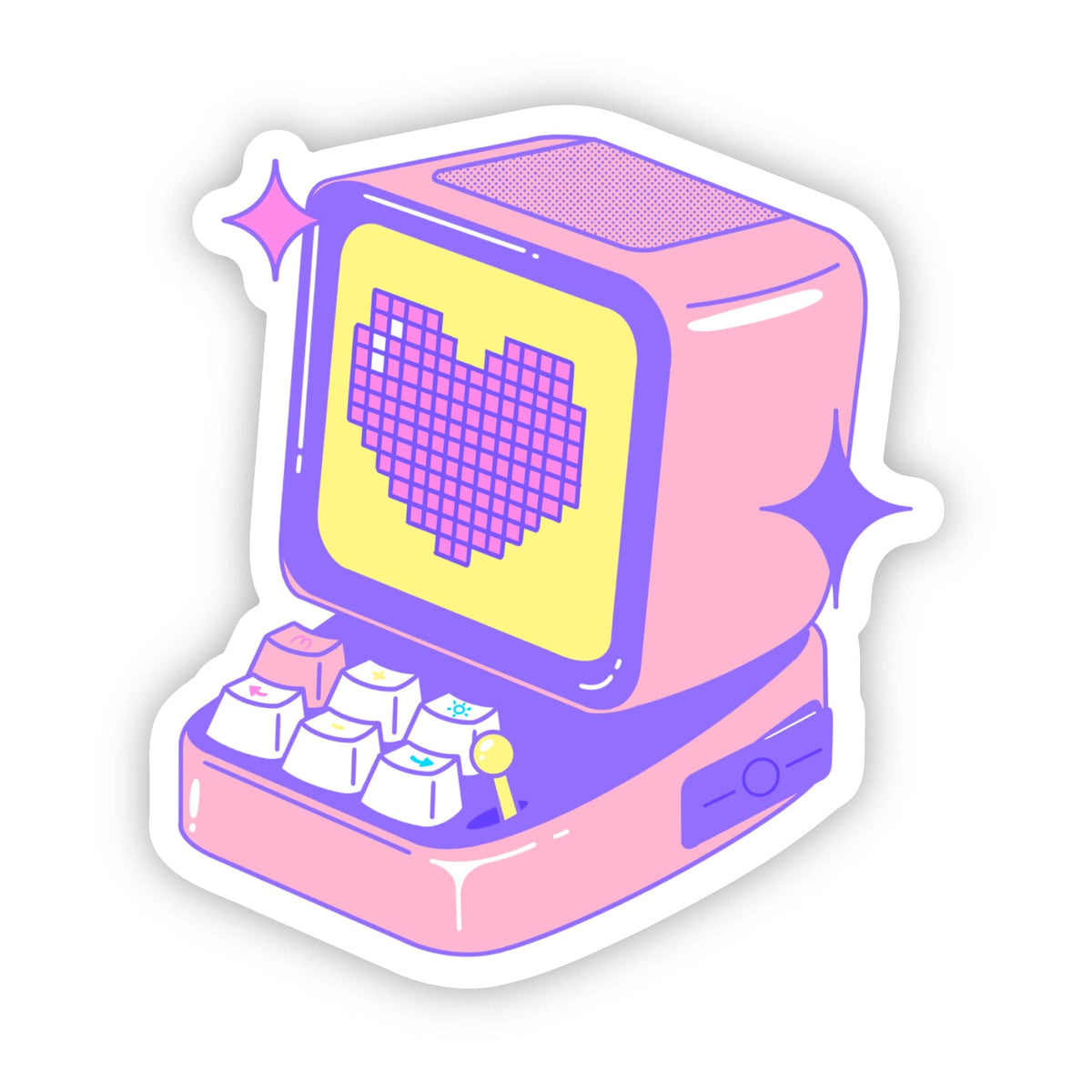 Kawaii Gamer Pastel E-Girl Pink Computer – Big Moods
