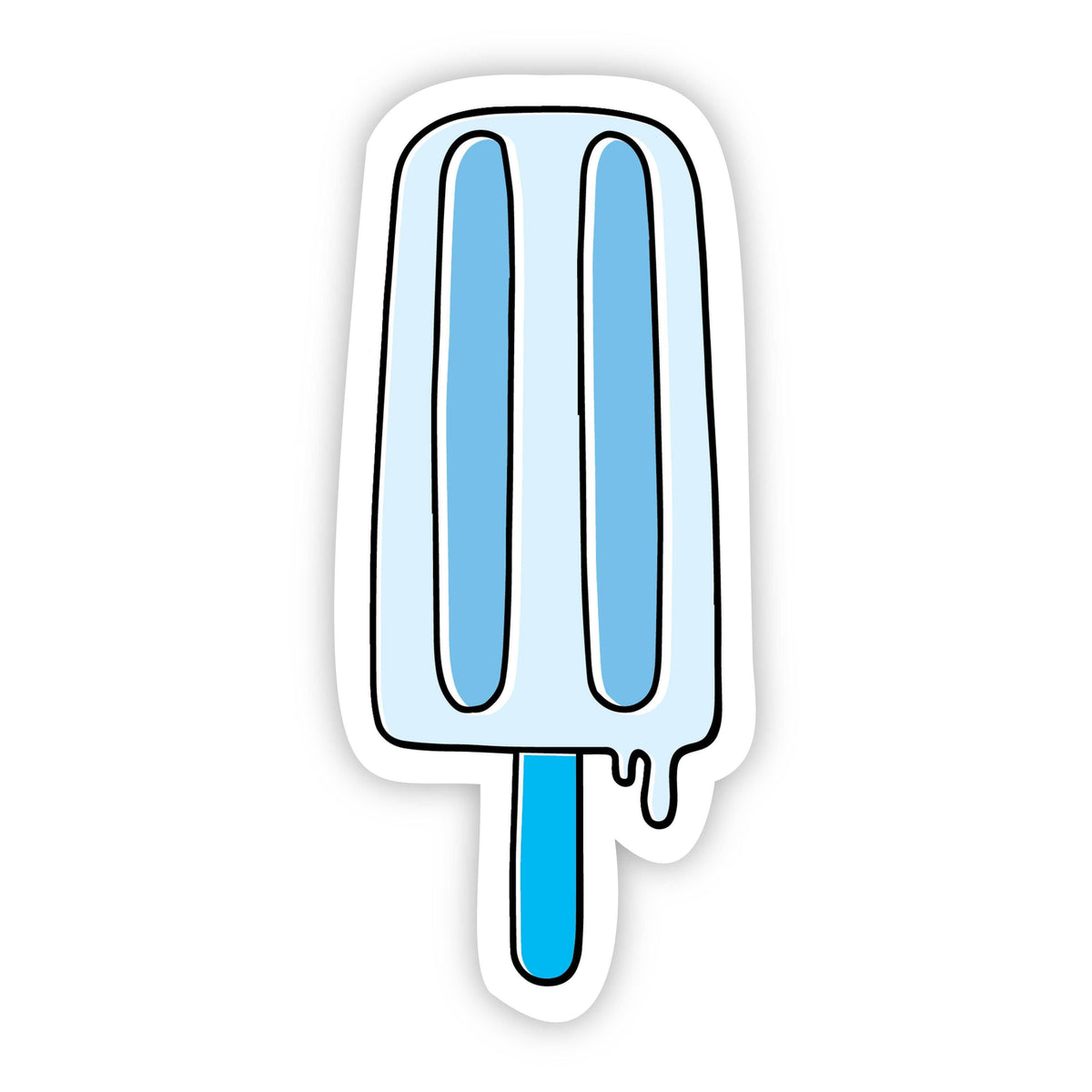 Popsicle Blue Aesthetic Sticker – Big Moods