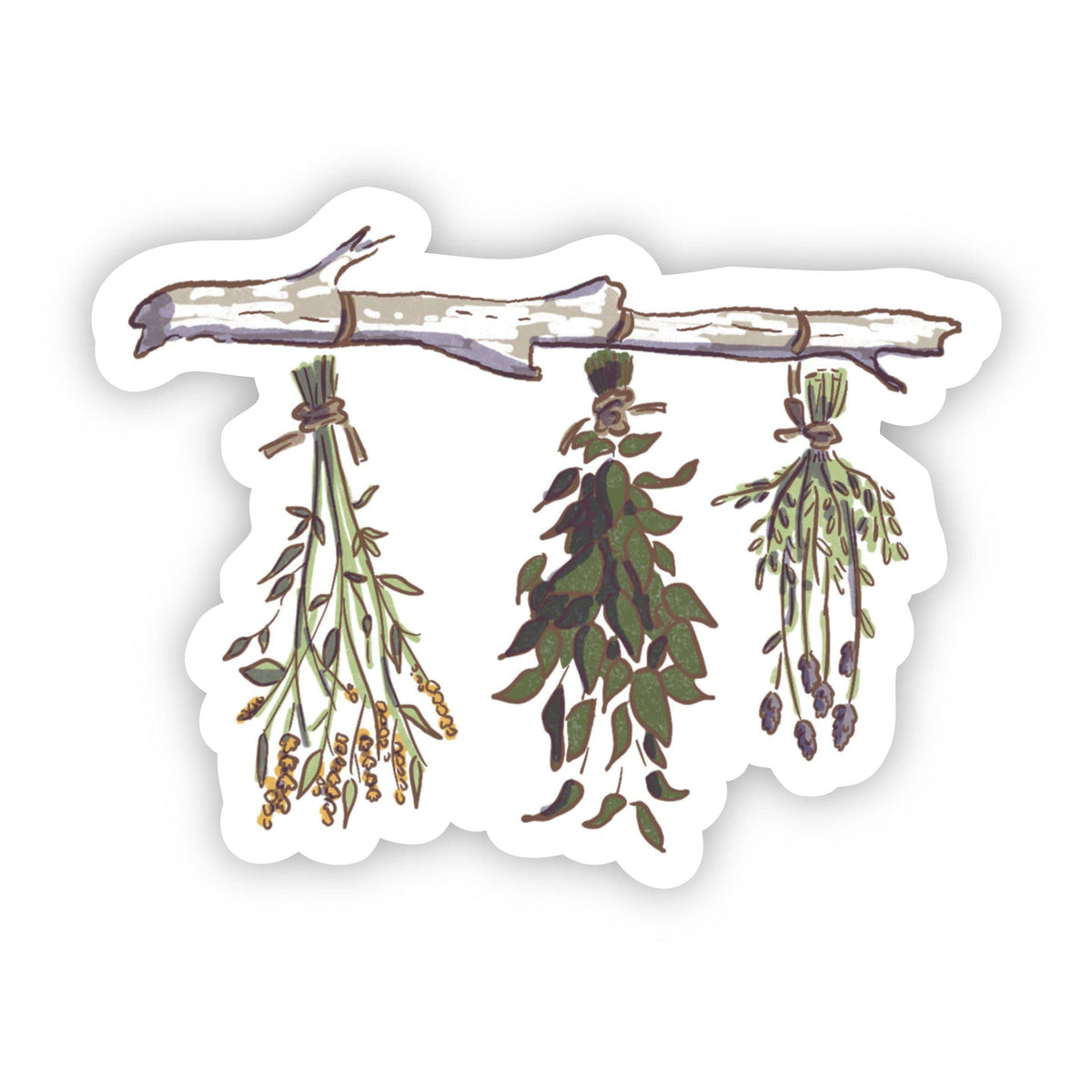 Branch with Leaves Sticker – Big Moods