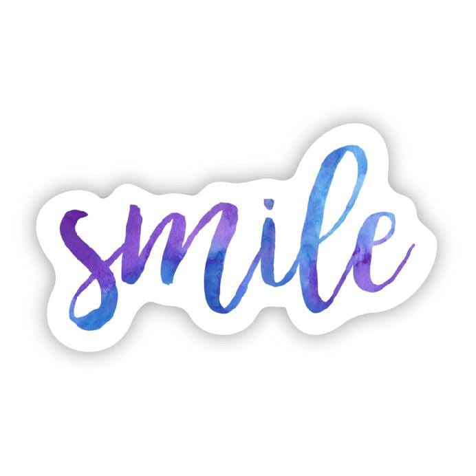Smile Sticker – Big Moods