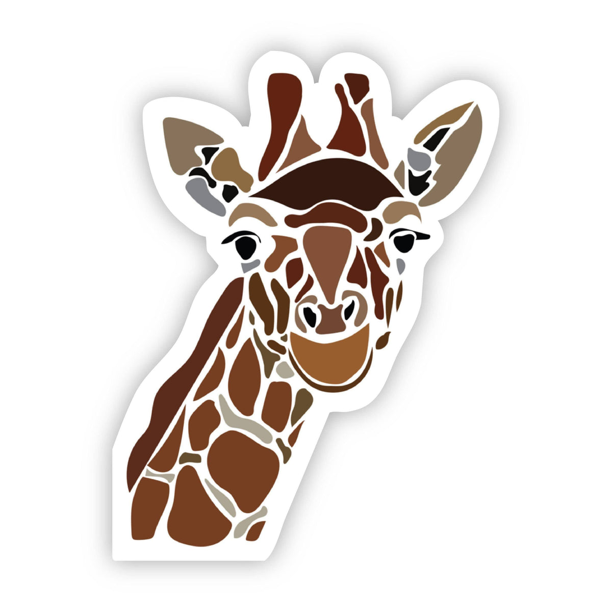 Mosaic Giraffe Sticker – Big Moods