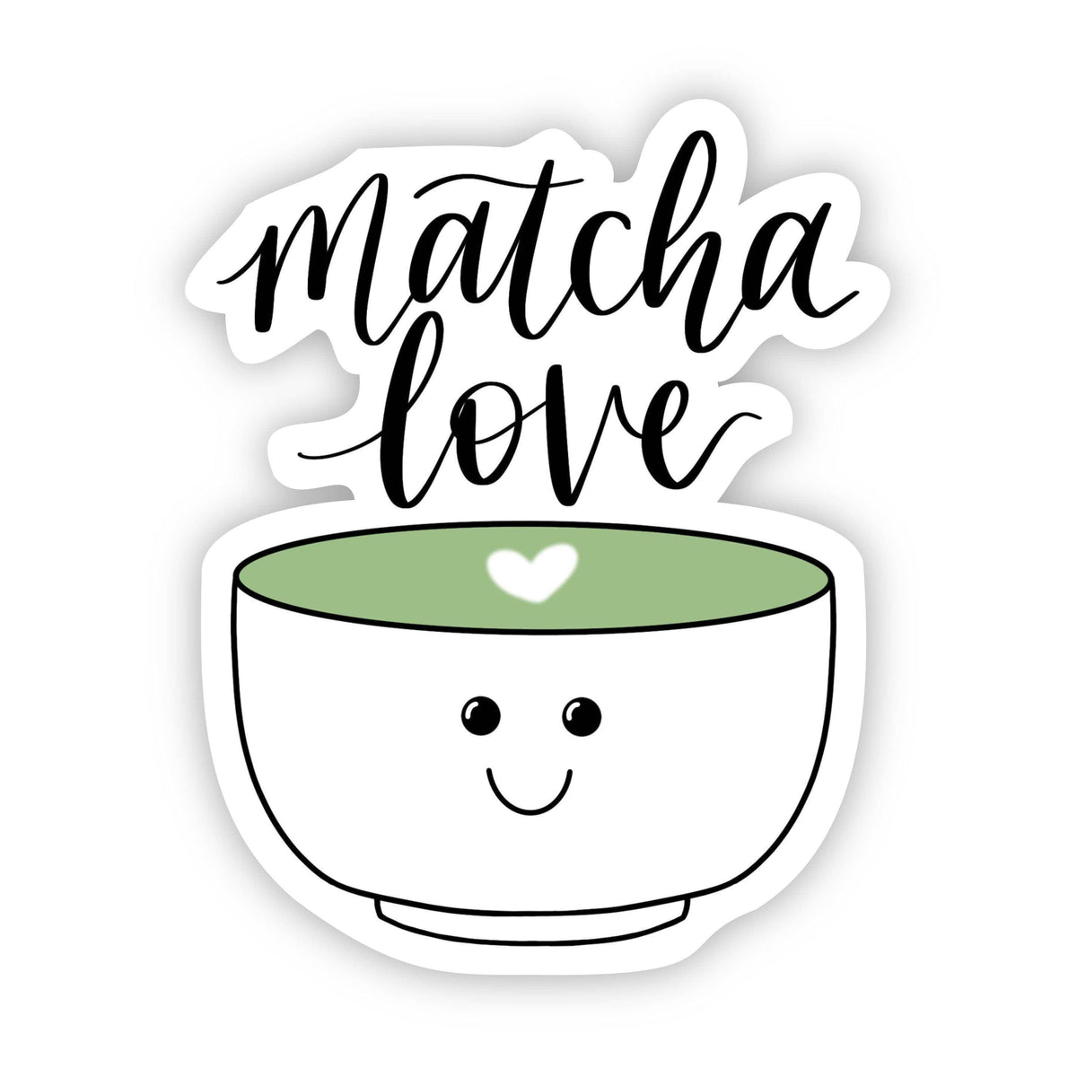 Matcha Love Sticker Sticker – Big Moods