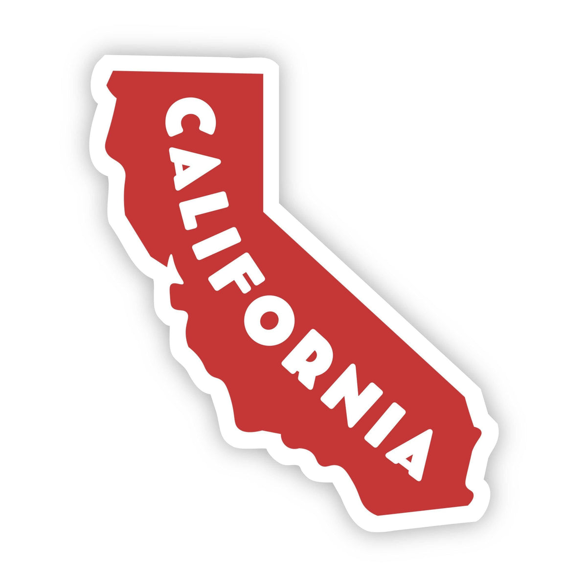 California Red Sticker – Big Moods