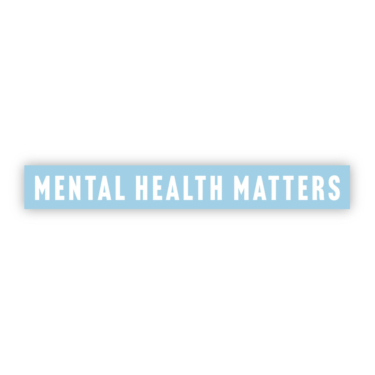 Mental Health Matters Blue Sticker – Big Moods