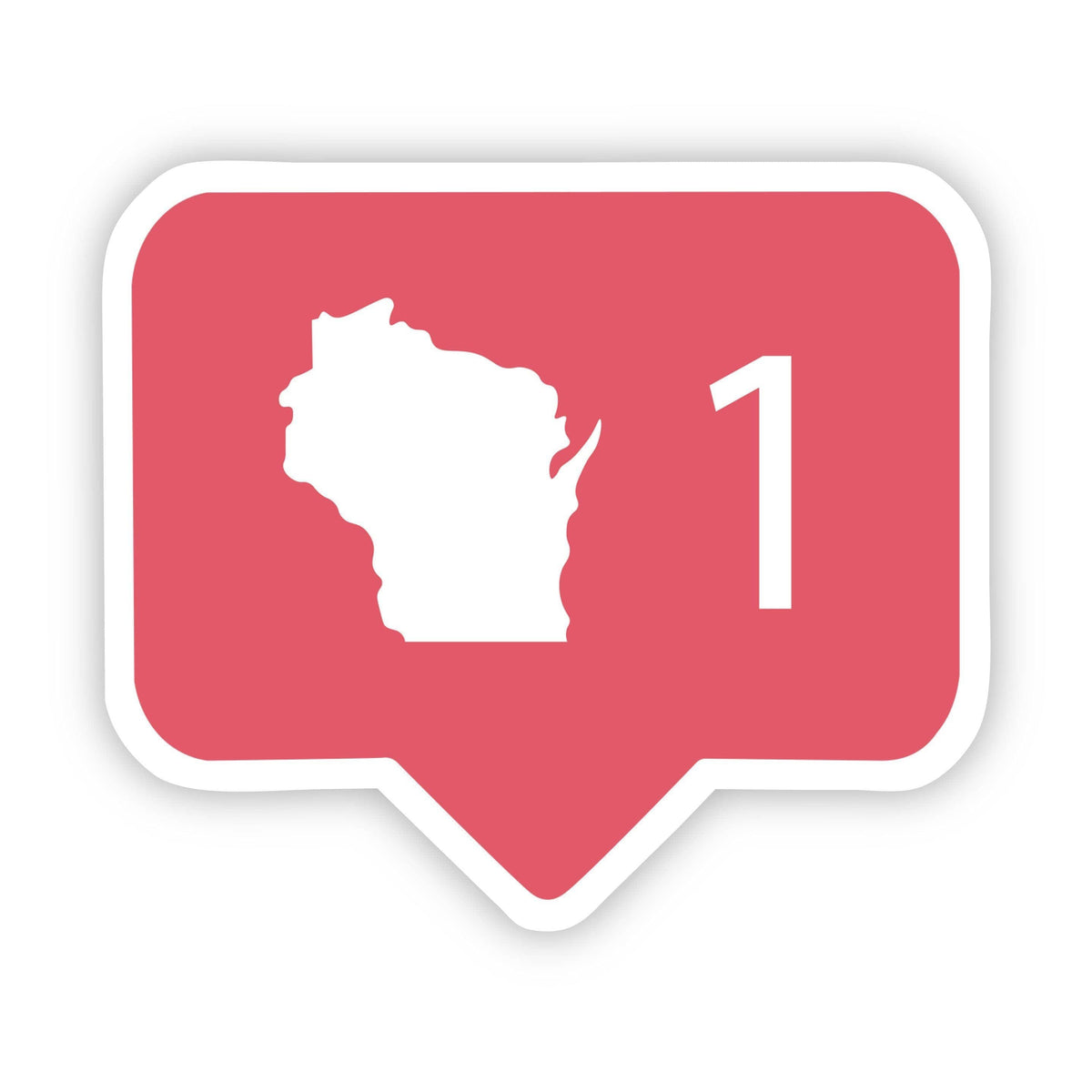 Wisconsin Social Media Comment Sticker – Big Moods