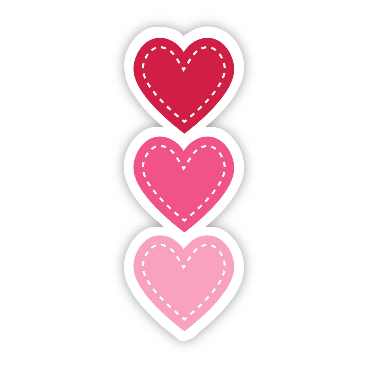 Three Hearts Sticker – Big Moods