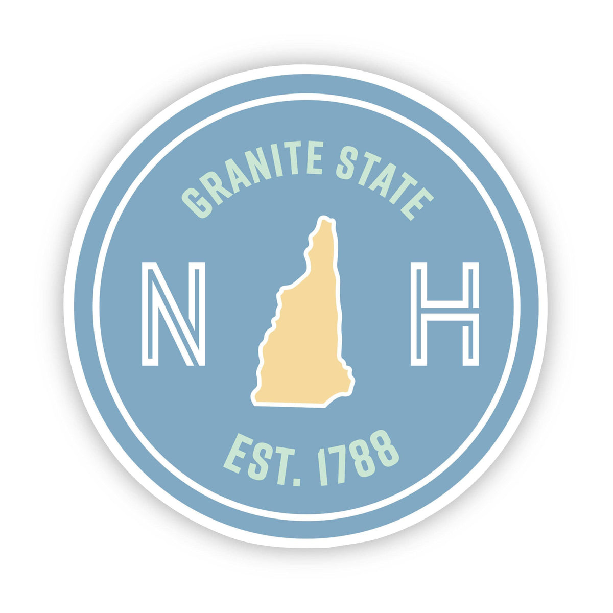 Granite State New Hampshire Sticker – Big Moods