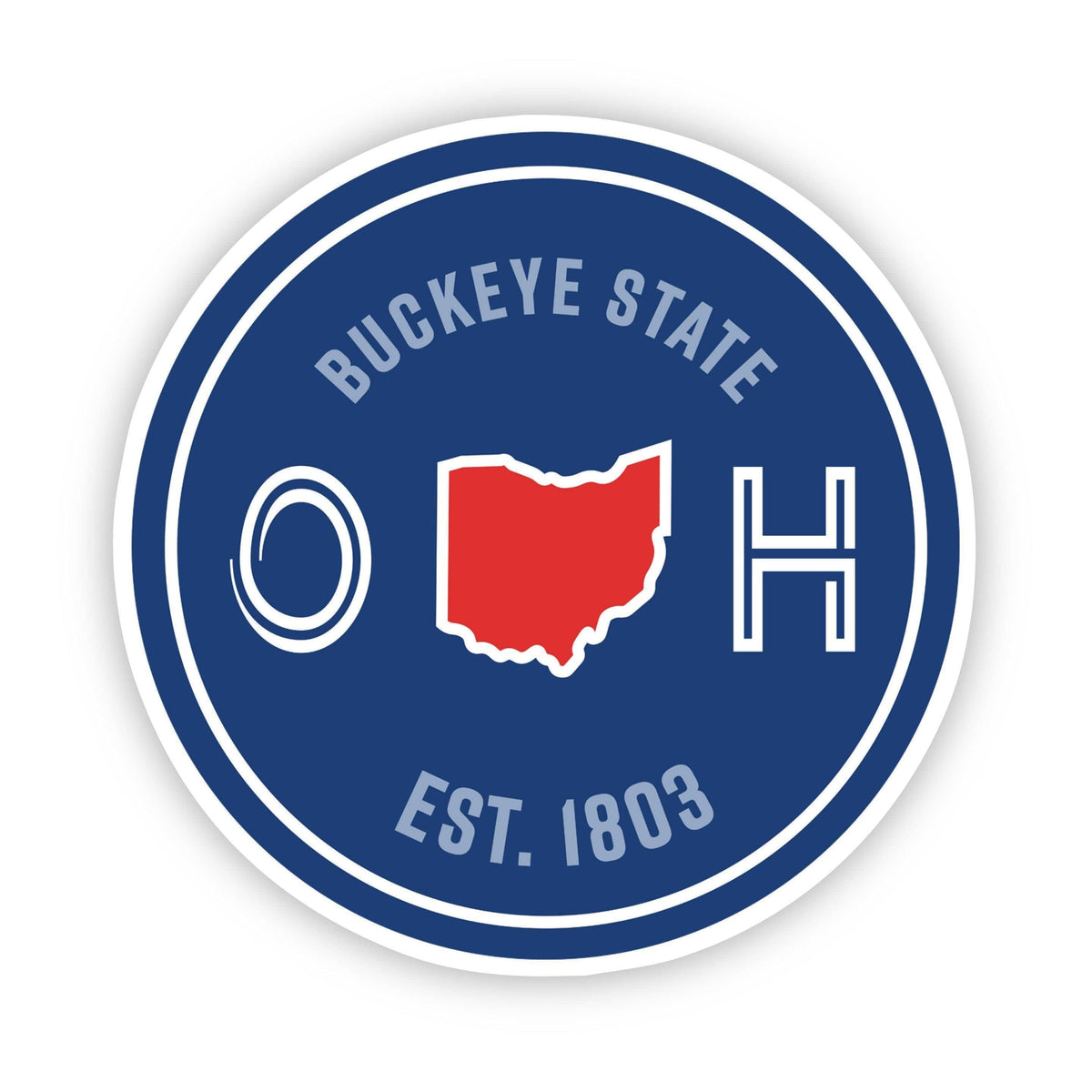 Buckeye State Ohio Sticker – Big Moods