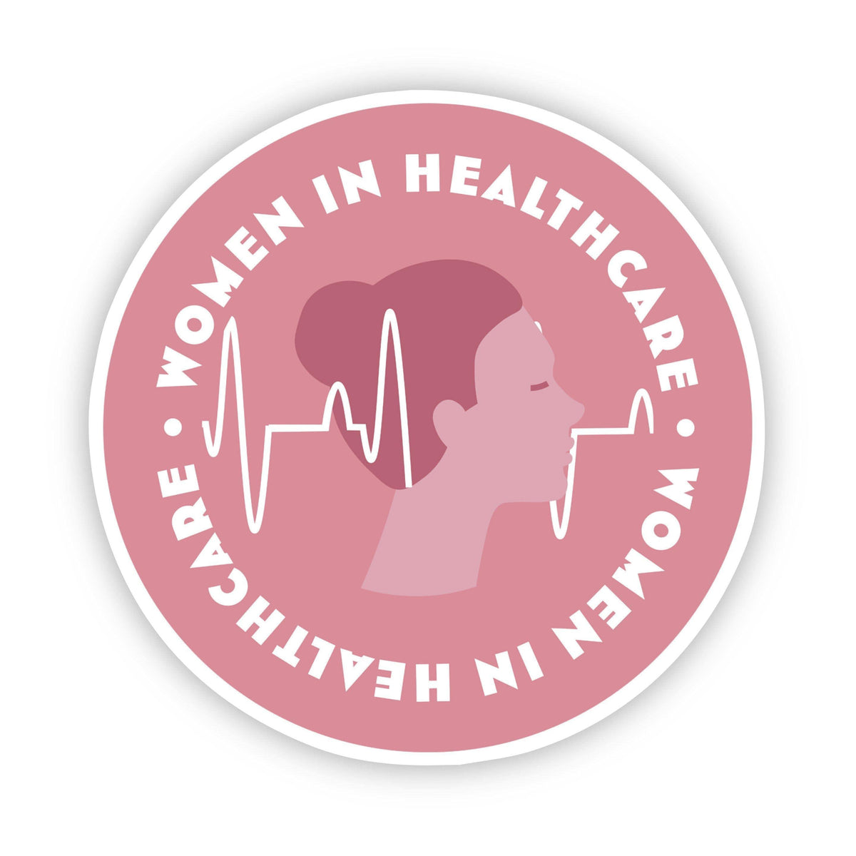 Women in Healthcare Red Sticker – Big Moods