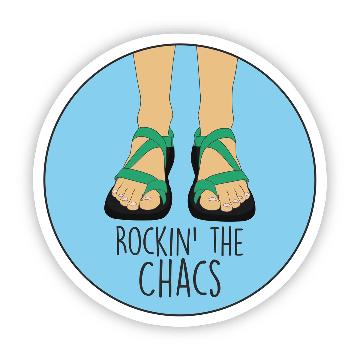 Rockin' The Chacs Sticker – Big Moods