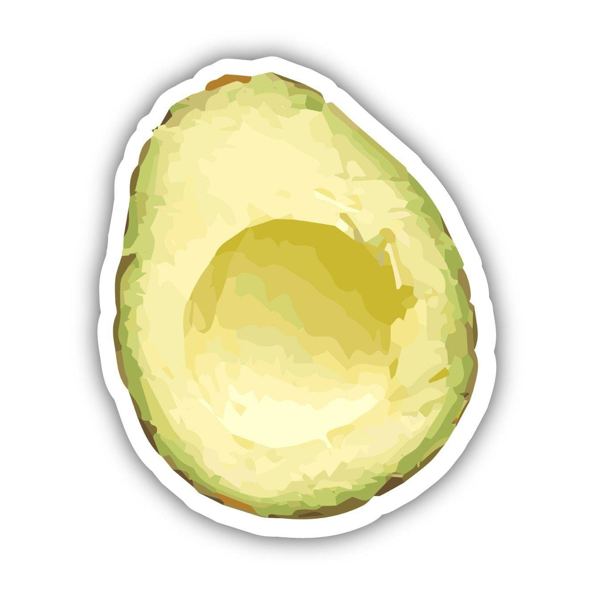 Avocado No Pit Sticker – Big Moods