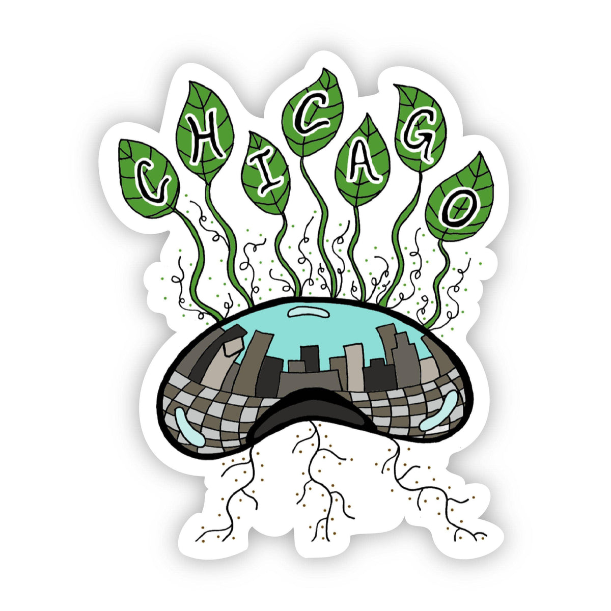 The Bean Chicago Sticker – Big Moods