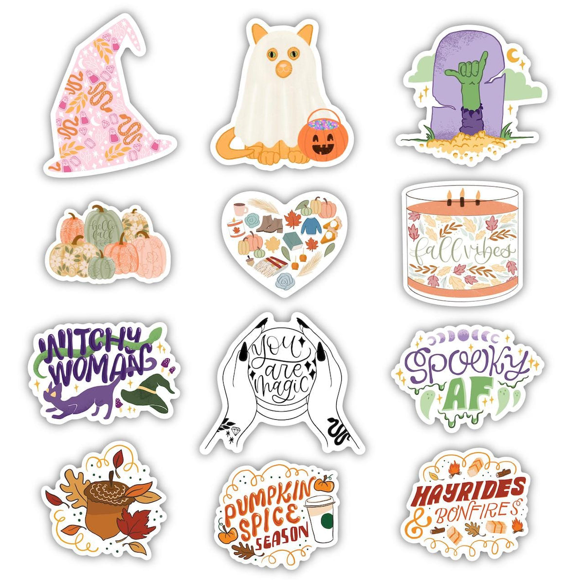 Fall & Halloween 12 Pack – Big Moods