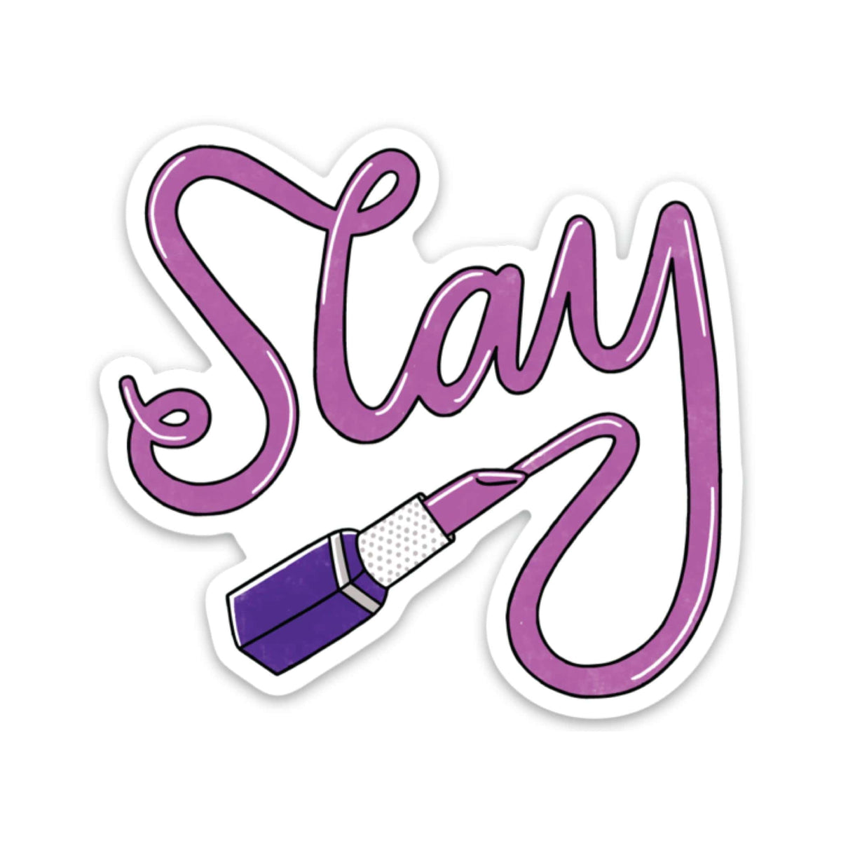 Slay Sticker - Lipstick – Big Moods