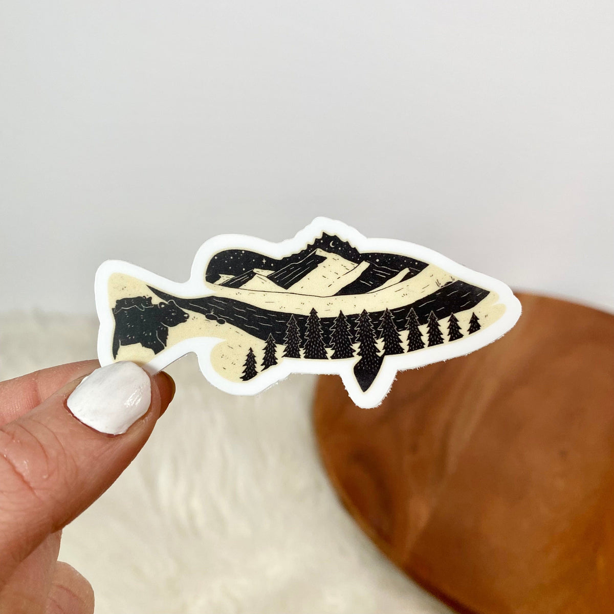 Fish And Nature Sticker – Big Moods