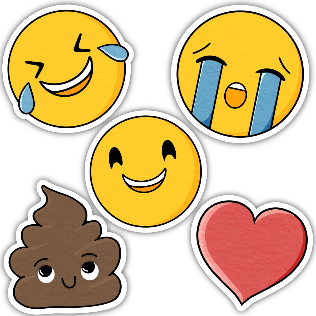 Lol Moodi Sticker 5 Pack – Big Moods