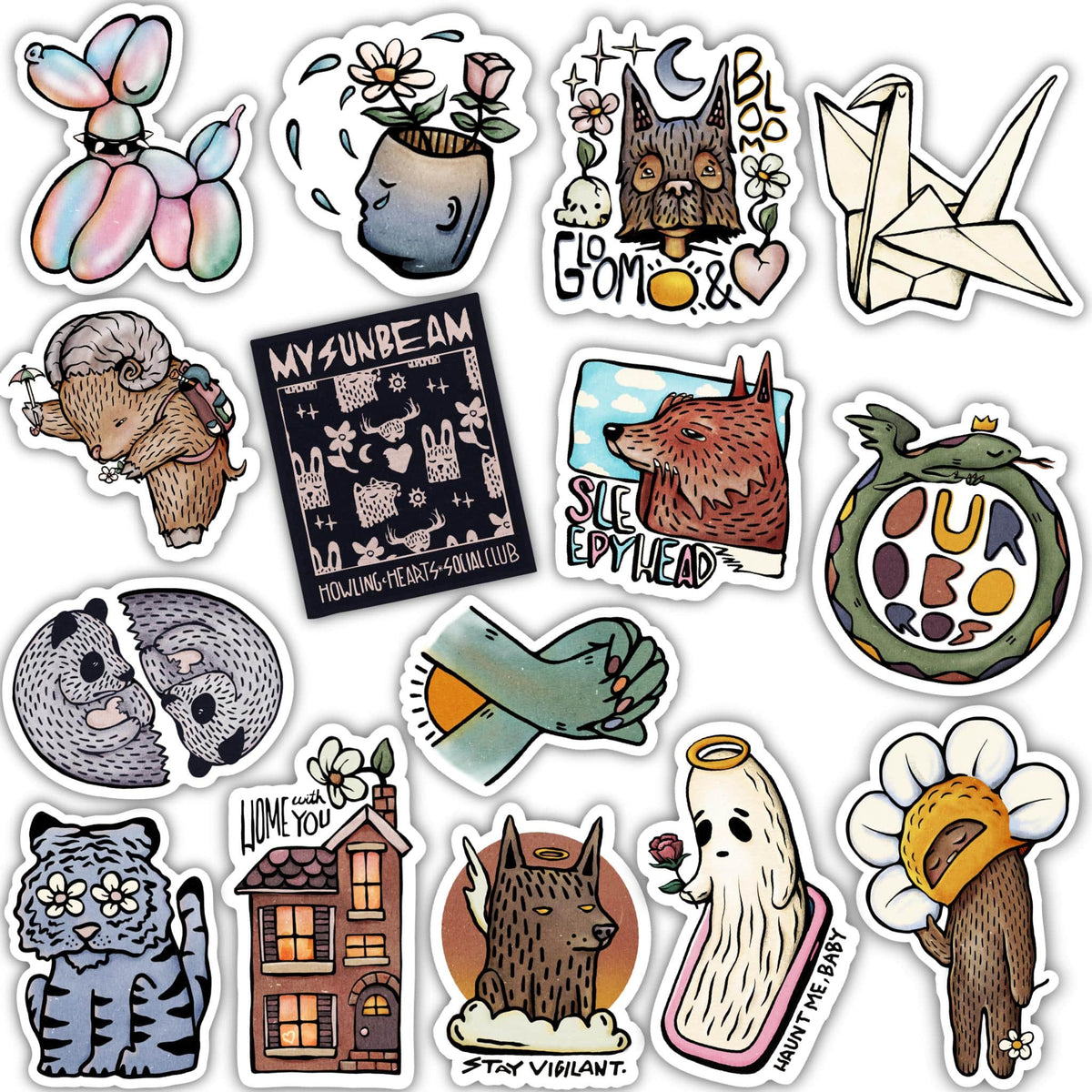 My Sunbeam Sticker 15 Pack – Big Moods