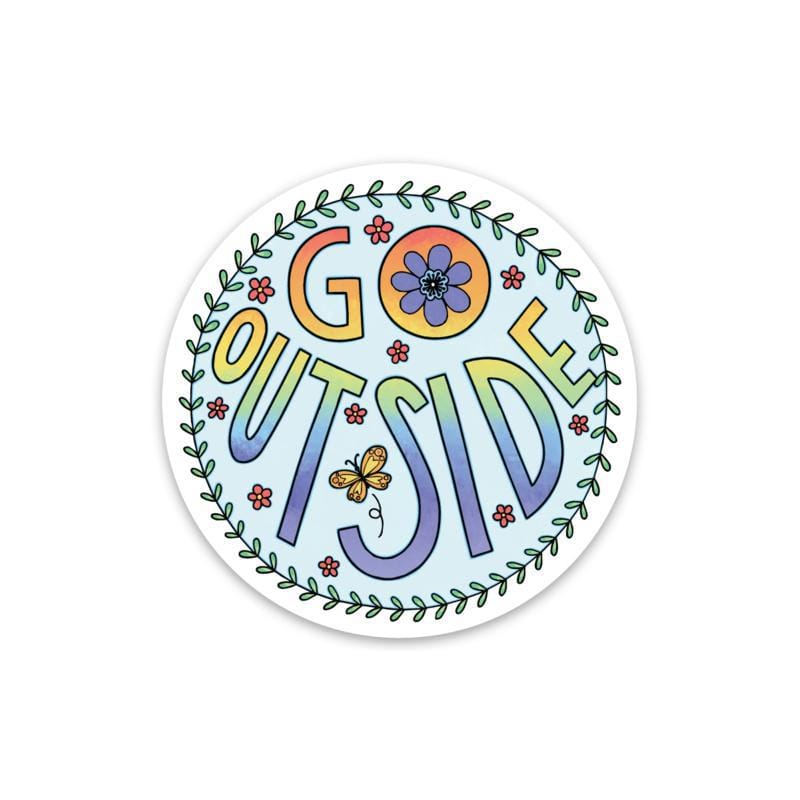 Go Outside Sticker – Big Moods