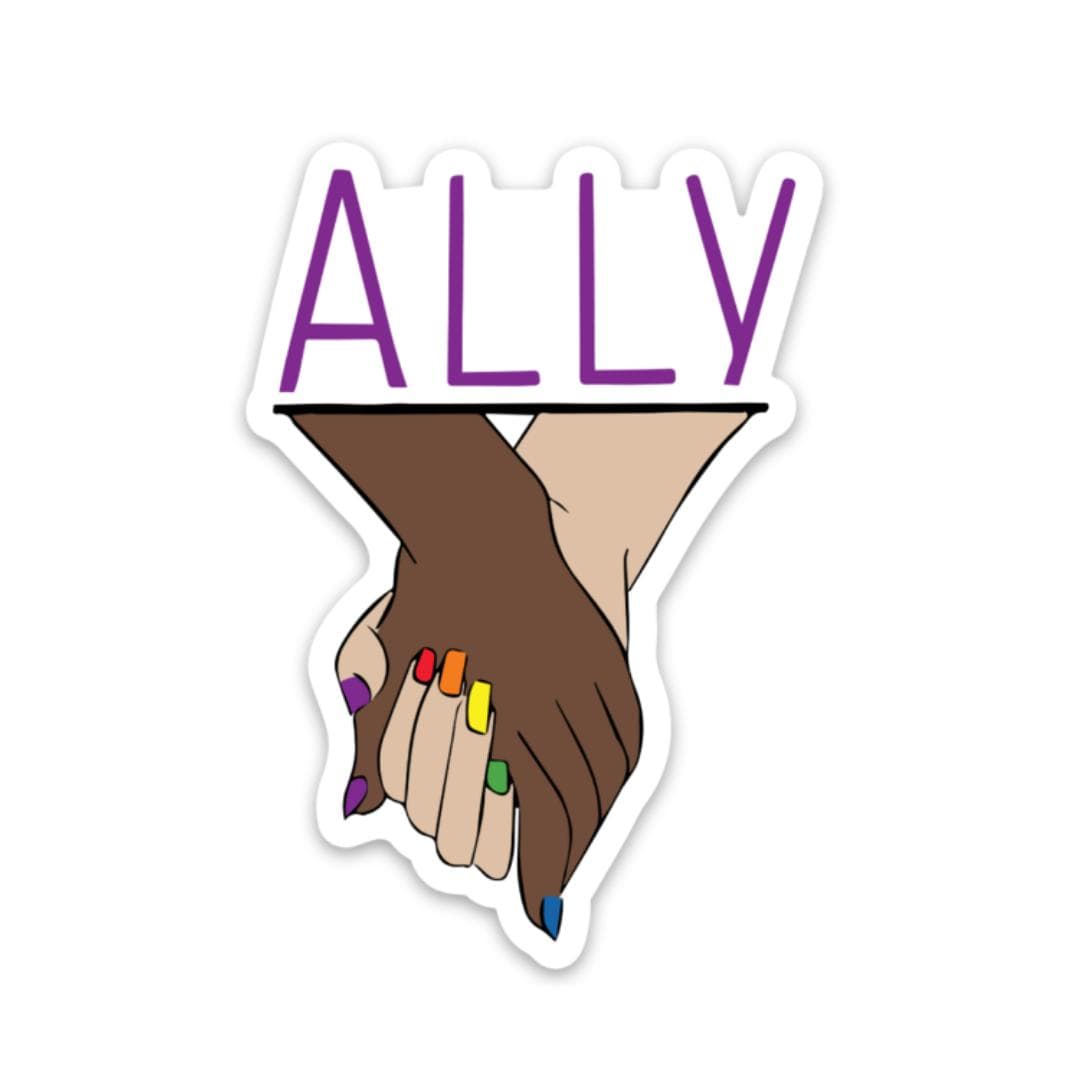 Ally Sticker - Holding Hands – Big Moods