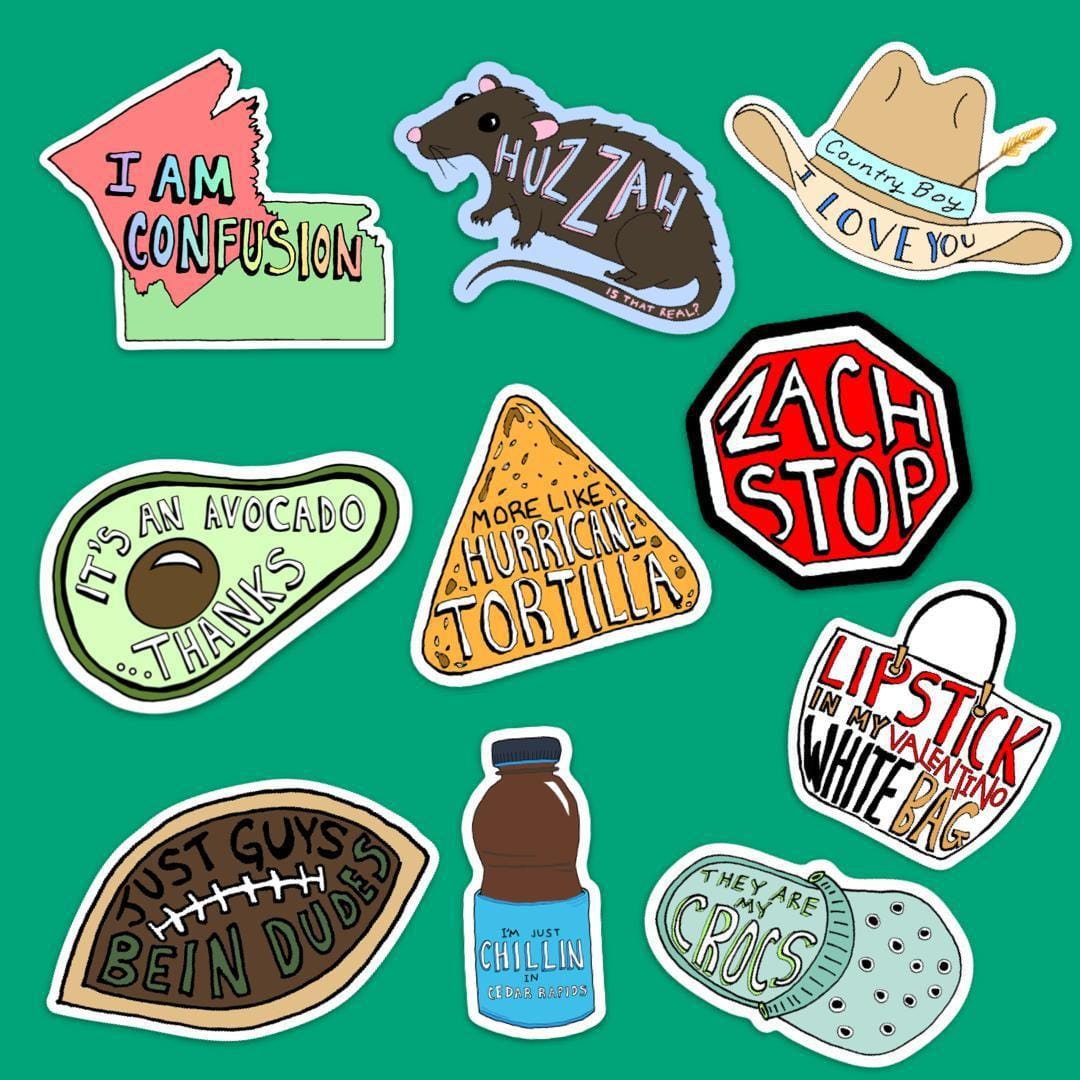 Vine Sticker 10 Pack Prime – Big Moods