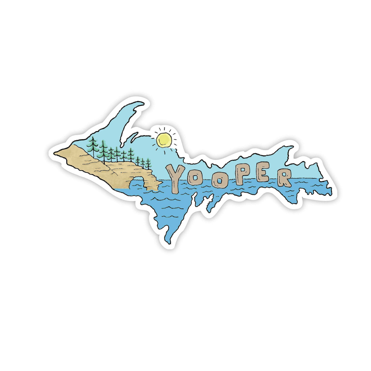 Yooper sticker – Big Moods
